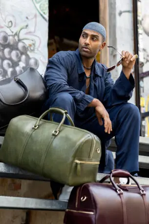 Silver & Riley's founder couldn't find a luxury travel bag she loved ...