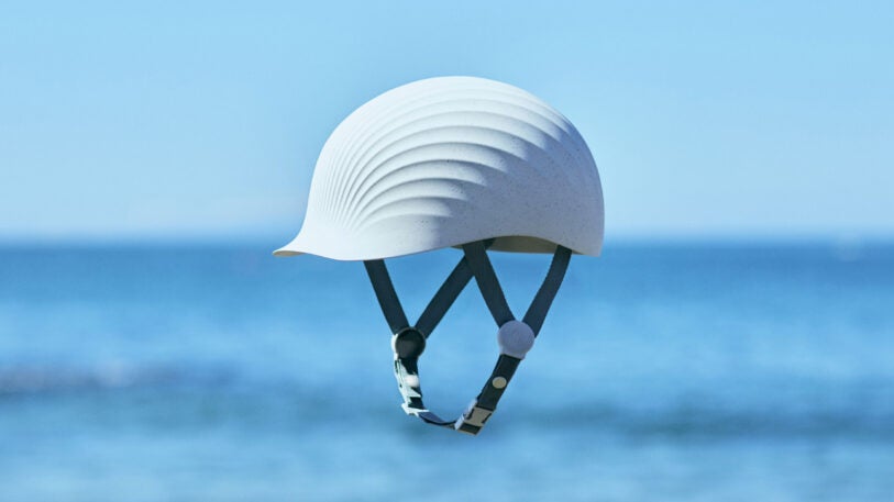 The Shellmet is an ultra-strong helmet made from scallop shells - Fast ...