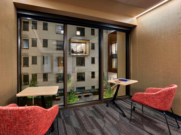 Renovating this 1930s 'doughnut' building meant losing space but ...