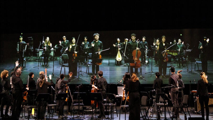 How 2 Juilliard orchestras played a live performance together while ...