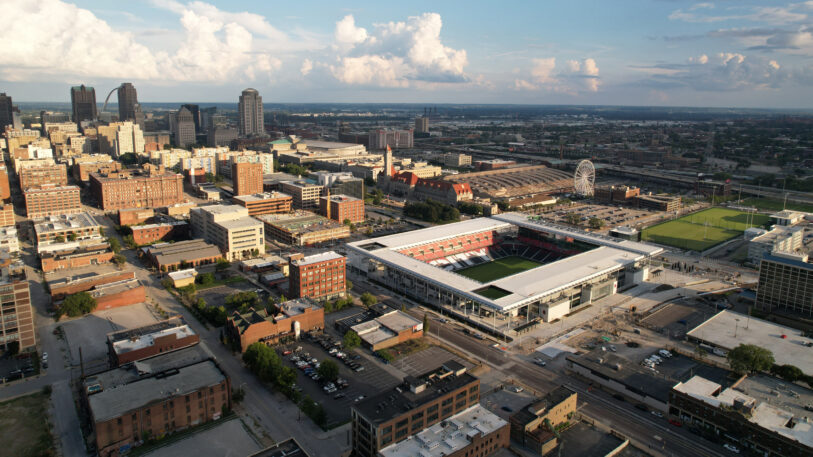 St. Louis' new soccer stadium feels like part of the city