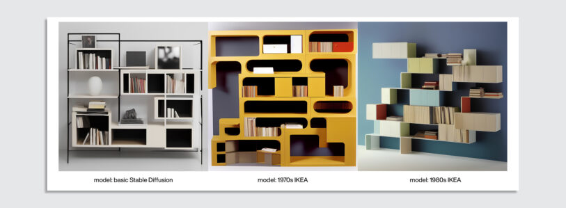 Ikea's generative AI furniture designs are trippy, retro, inspiring