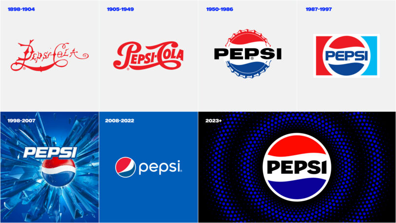 The new Pepsi logo: Pepsi gets its first rebrand since 2008