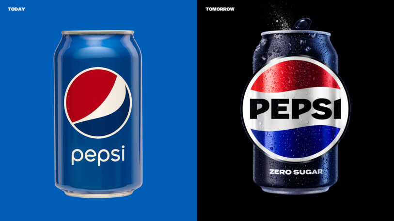 The new Pepsi logo: Pepsi gets its first rebrand since 2008