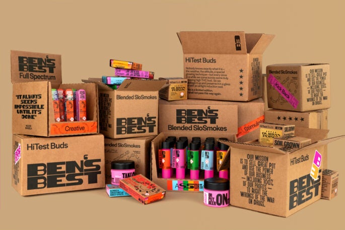 Ben of Ben & Jerry's launches B3, a nonprofit cannabis brand