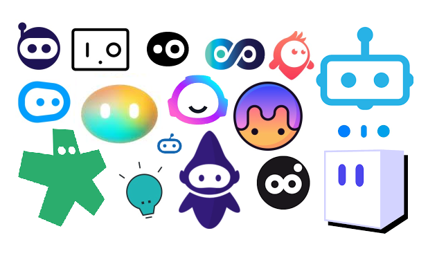 The AI boom is creating a new logo trend: the swirling hexagon