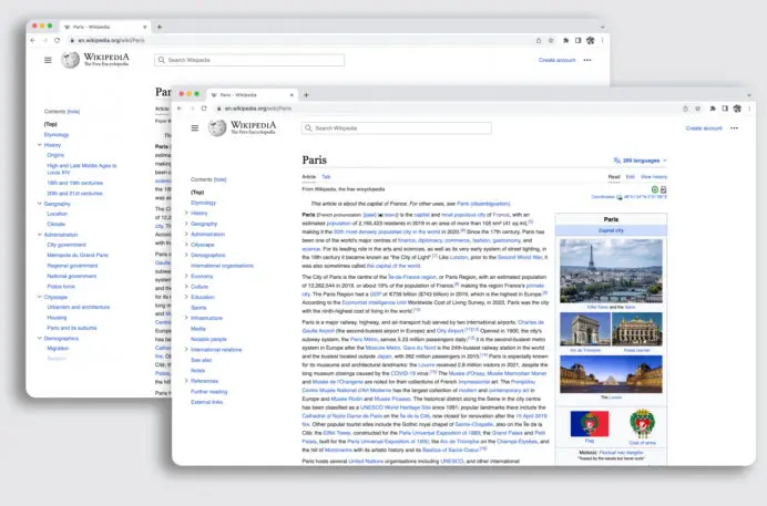 Wikipedia's redesign process
