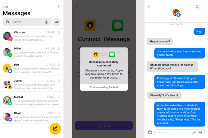 Sunbird brings blue bubbles to Androids, with some major trade-offs