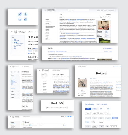 Wikipedia's redesign process