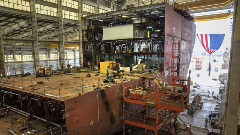 The 260-foot-long Eco Edison will house U.S. wind turbine technicians