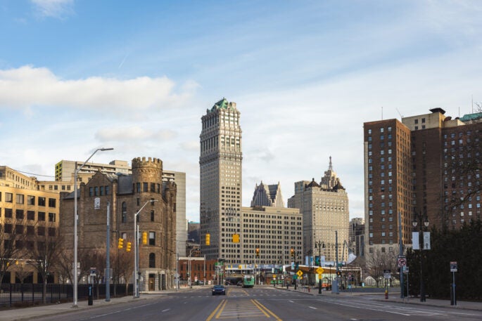 A vacant Detroit tower gets a $300 million restoration.