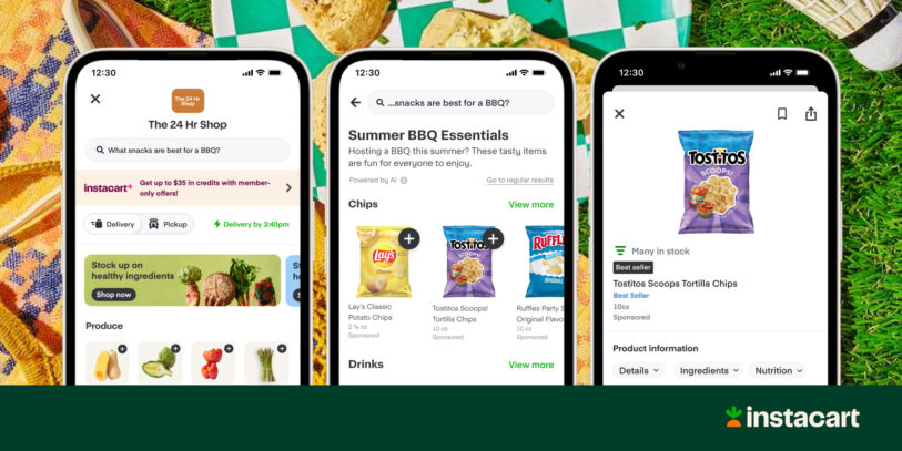 Instacart users can now plan meals using AI