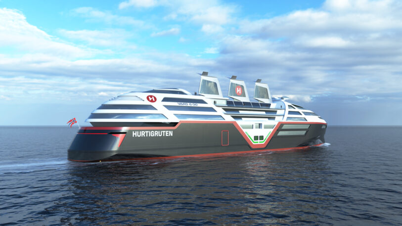 The world's first zero-emission cruise ship will have sails covered in ...