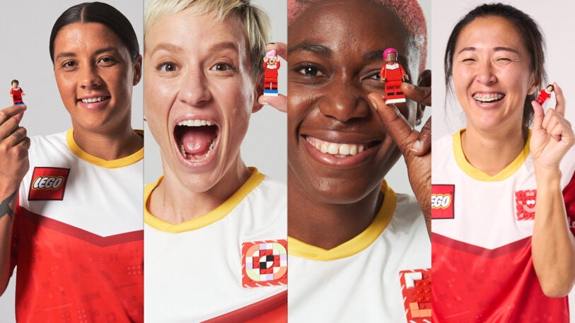 Lego's Icons of Play set celebrates professional women athletes for the ...