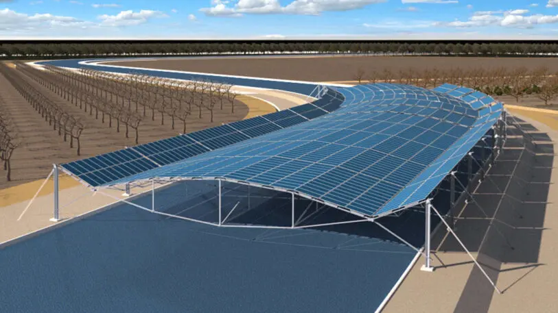 These canals in California are about to be covered with solar panels