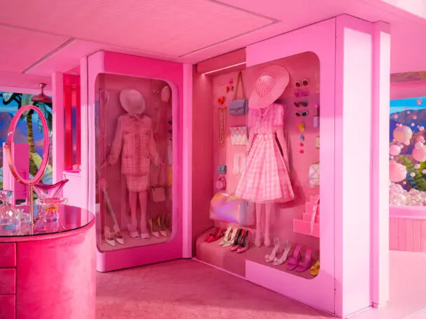 The Barbie movie's set design was unexpectedly complex