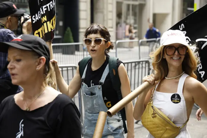 Celebrity fashion on the picket line decoded