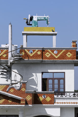 What is the story behind India's wild water tank sculptures?