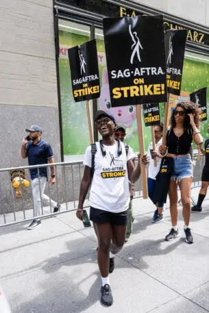 Celebrity fashion on the picket line decoded