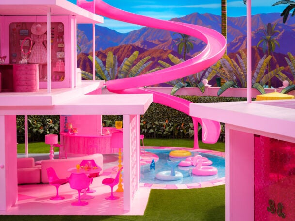 The Barbie movie's set design was unexpectedly complex