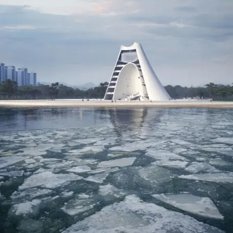 Tower designed for sun worship takes shape in China