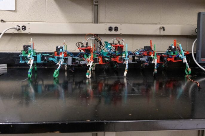 When it comes to robot legs, more is better