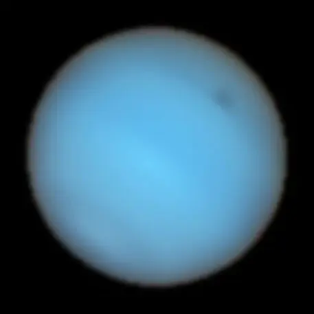 Scientists share new findings about Neptune's mysterious dark spot