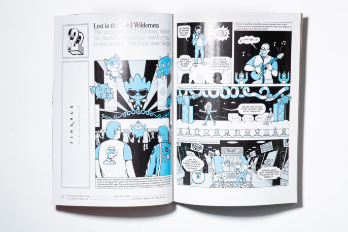 Fast Company magazine gets a redesign