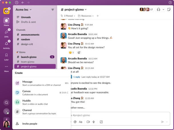 Slack is getting a simpler interface, to the delight of office workers