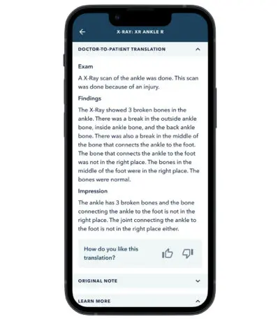 Mint.com founder launches AI tool to help explain medical notes
