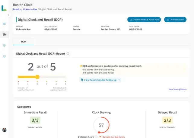 Linus Health's DCTclock uses AI and the Apple Pencil to spot dementia