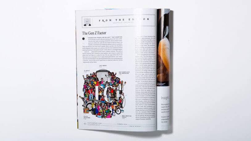 Fast Company magazine gets a redesign
