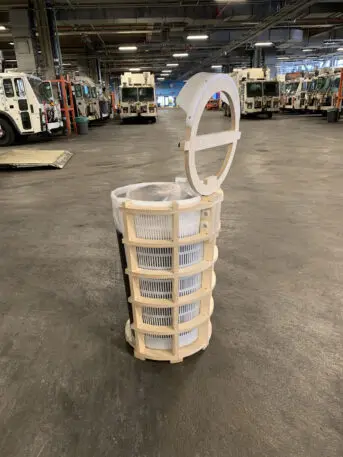 NYC's old green trash cans are getting a rat-proof makeover