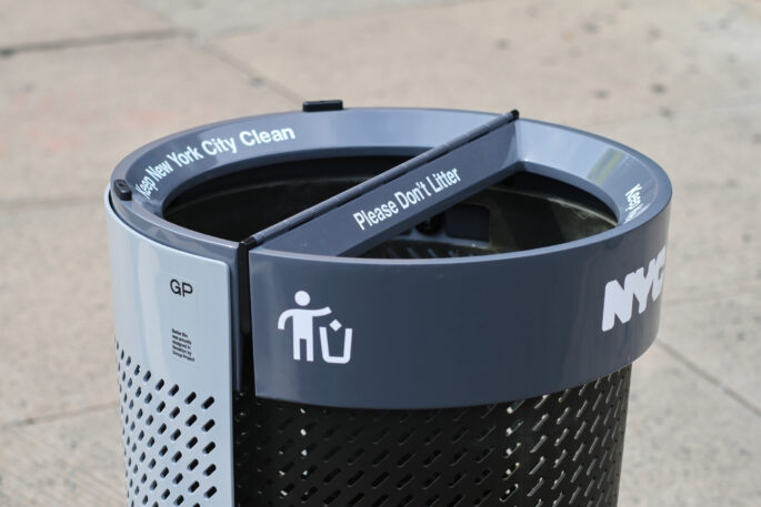 NYC's old green trash cans are getting a rat-proof makeover