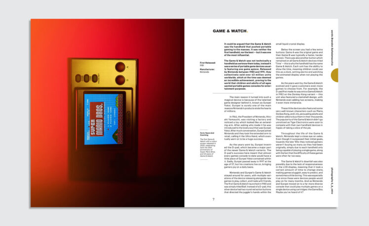 Handheld video games have a fascinating history