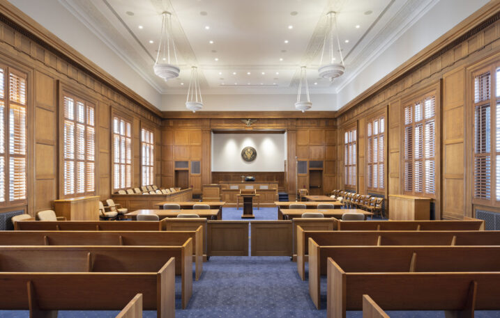 Charlotte's federal courthouse has a unique courtroom inspired by ...