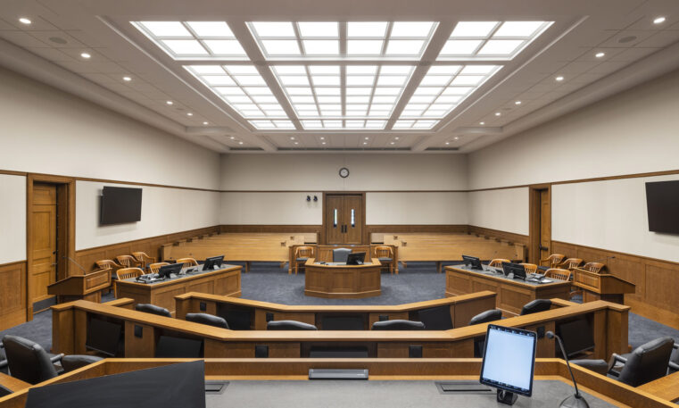 Charlotte's federal courthouse has a unique courtroom inspired by ...