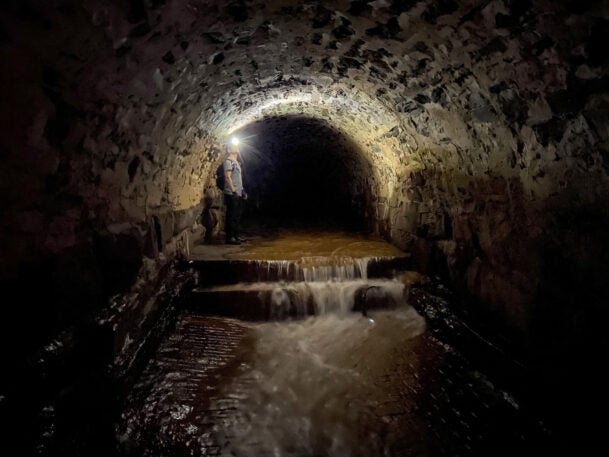 Baltimore buried a river in the early 1900s. Now, an artist is reviving it