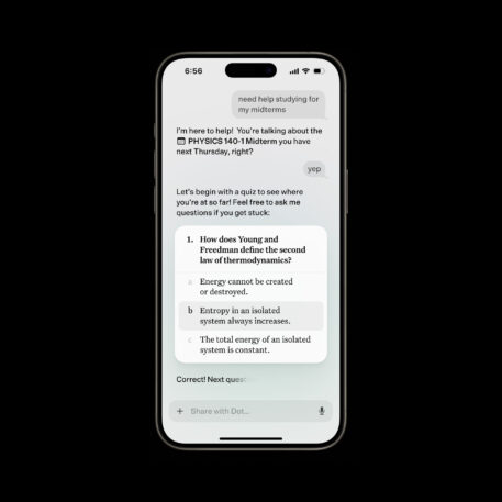 An Apple alum designed Dot, an AI companion created to help you live ...