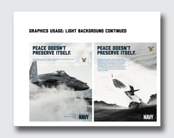 See the Army's 139-page style guide