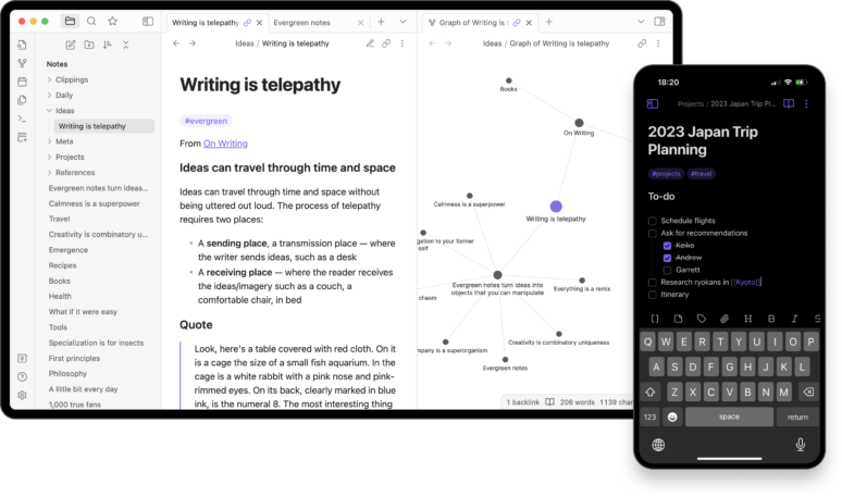 People are obsessed with Obsidian, the darling of notetaking apps