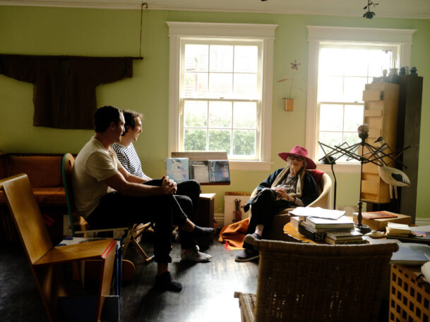 Floyd and Gere Kavanugh designed a high-design, swiveling easy chair