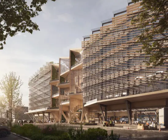 After a lab building boom, this design imagines a residential future