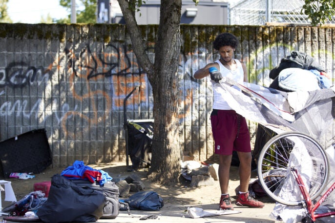 'We're not trash, we're people': Inside the crackdown on homeless camps