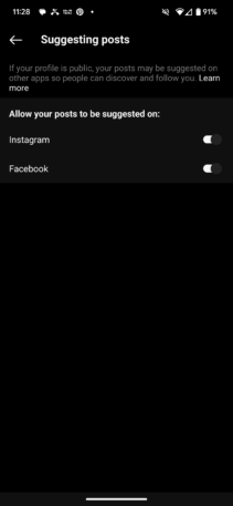 How to stop Threads posts from showing up on Instagram and Facebook
