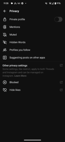 How to stop Threads posts from showing up on Instagram and Facebook