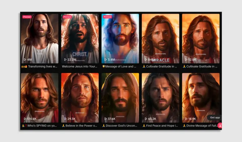 TikTok Jesus is reinventing the chain letter for the social media age
