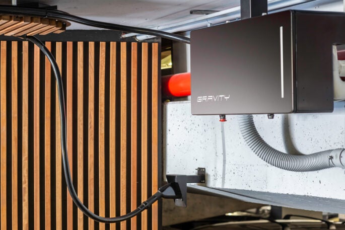 Gravity's EV chargers are the size of a suitcase and can charge a car ...
