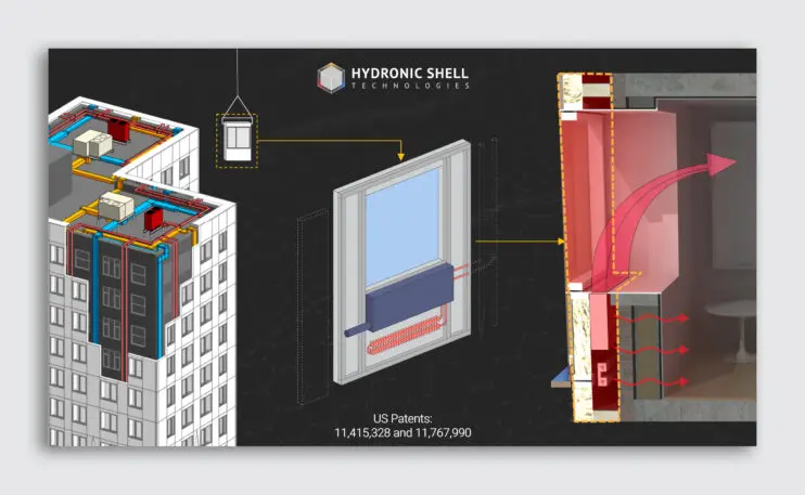 These sleek panels make apartment buildings more energy efficient