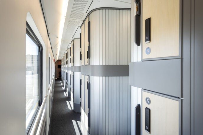 This new coffin-sized train cabin is the future of overnight rail travel